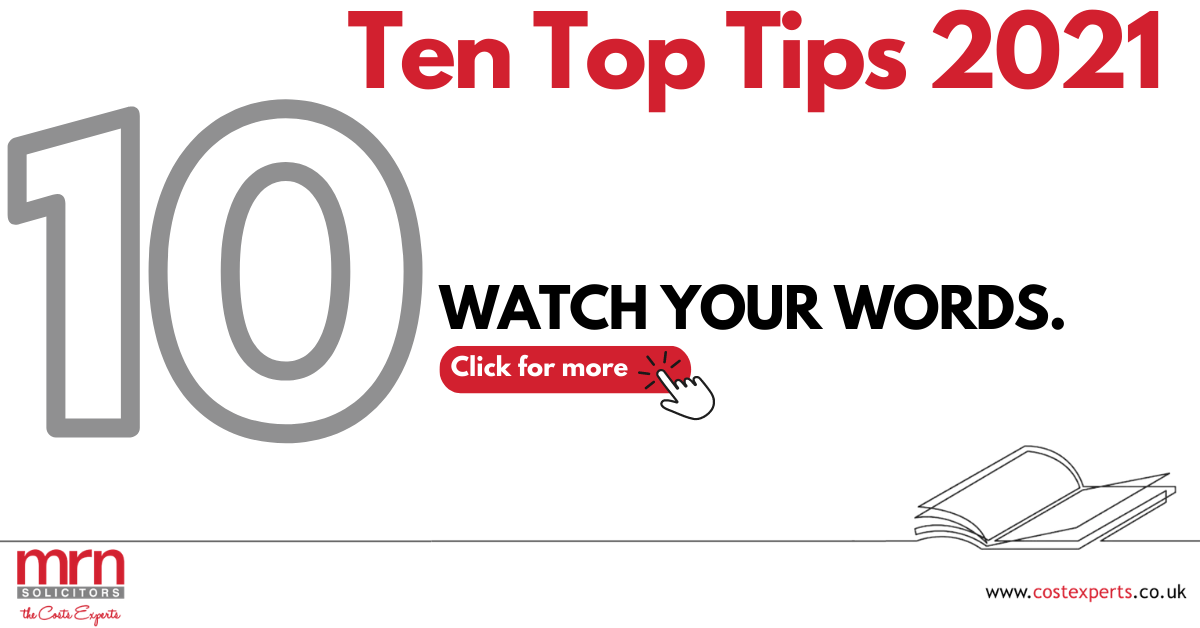 MRN Ten Top Tips - Number 10 - MRN