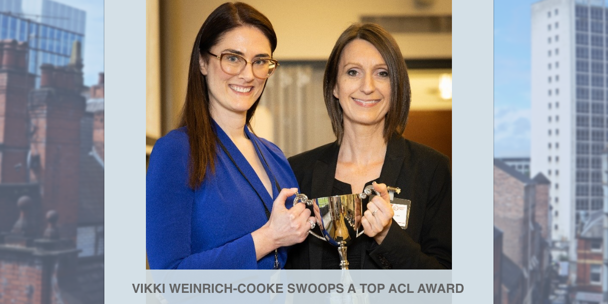 Vikki Weinrich-Cooke Swoops a Top ACL Award - MRN